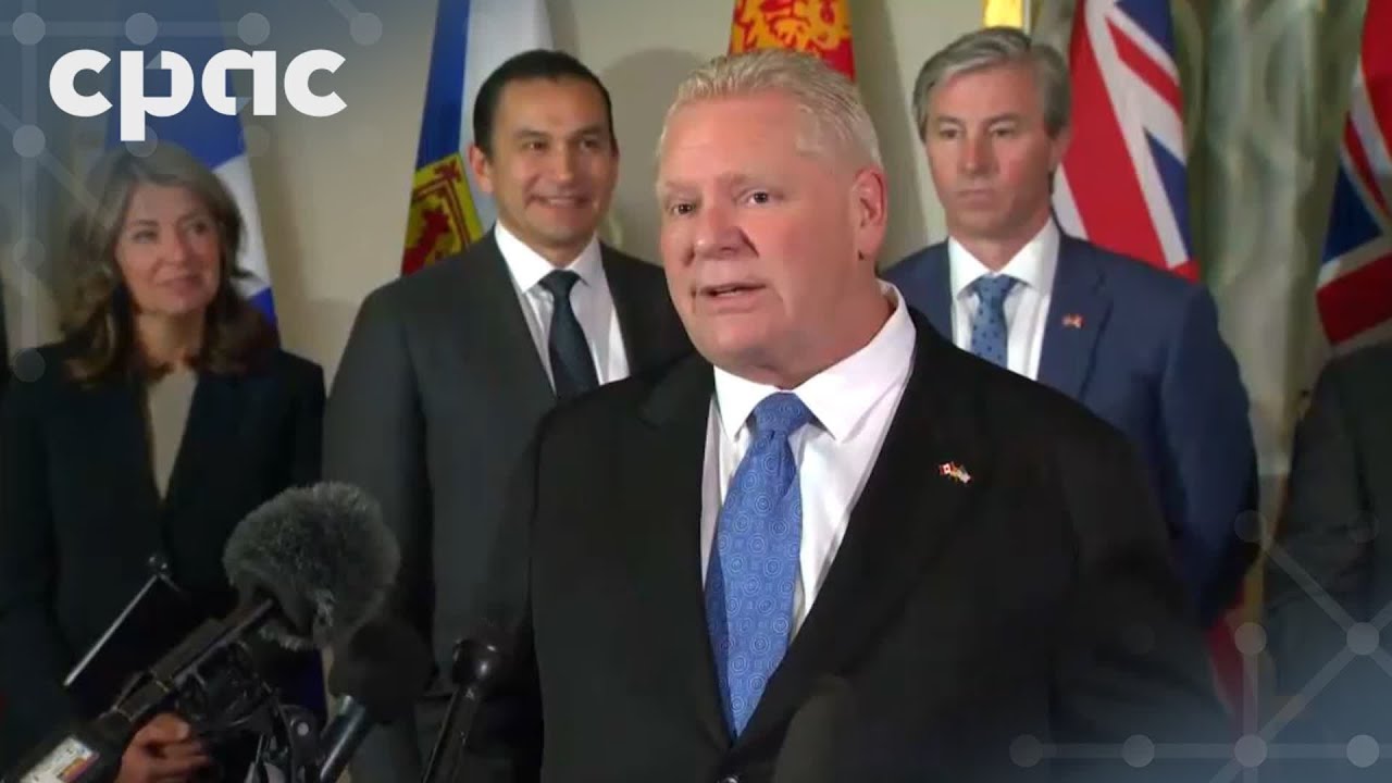 Premiers speak with reporters in Washington, D.C. – February 12, 2025 ...