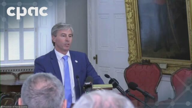 Nova Scotia Premier Tim Houston speaks with reporters – March 20, 2025 ...