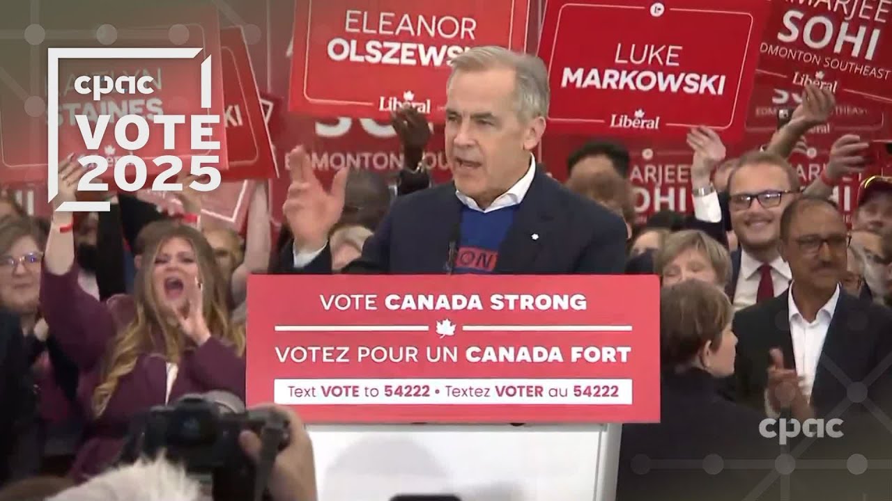 Mark Carney campaigns in Edmonton – April 27, 2025 | Kamloops.me