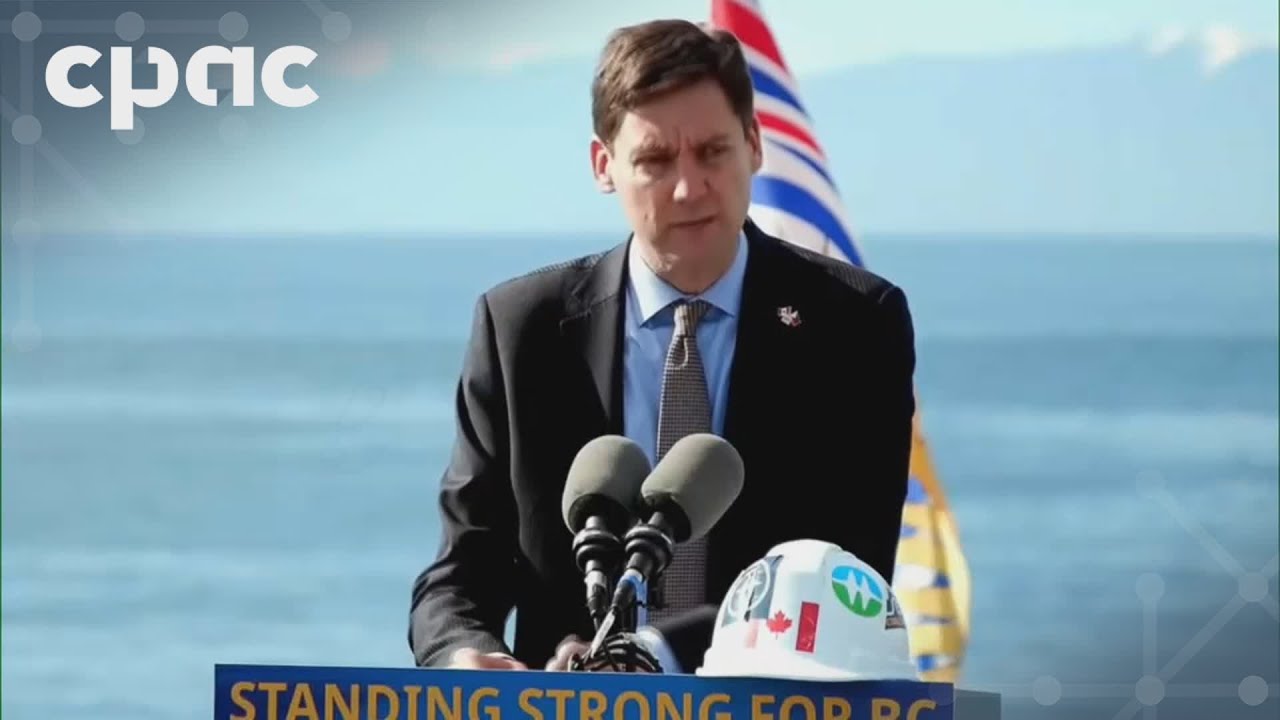 B.C. Premier David Eby makes an energy announcement – May 5, 2025 ...
